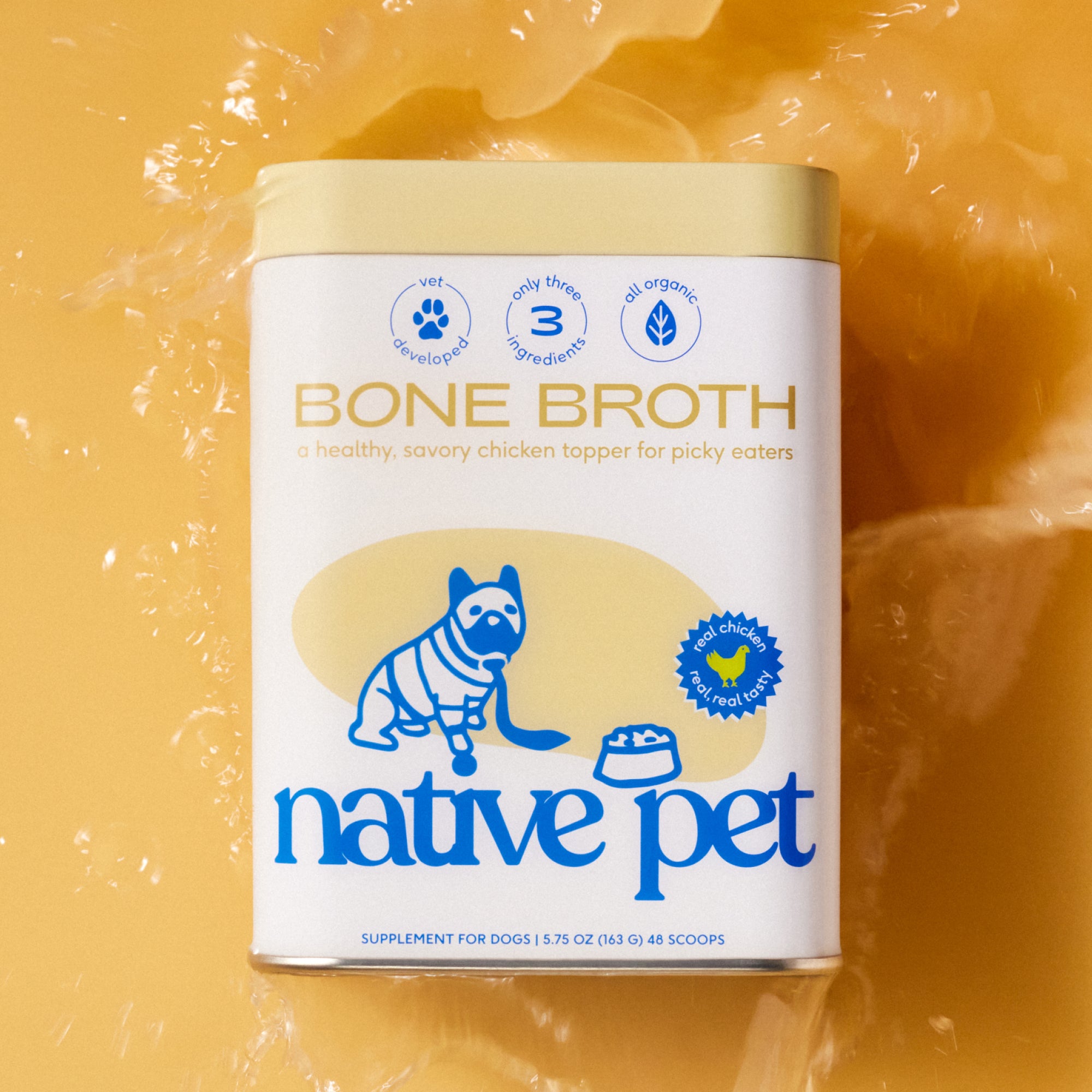 CHICKEN BONE BROTH – Native Pet