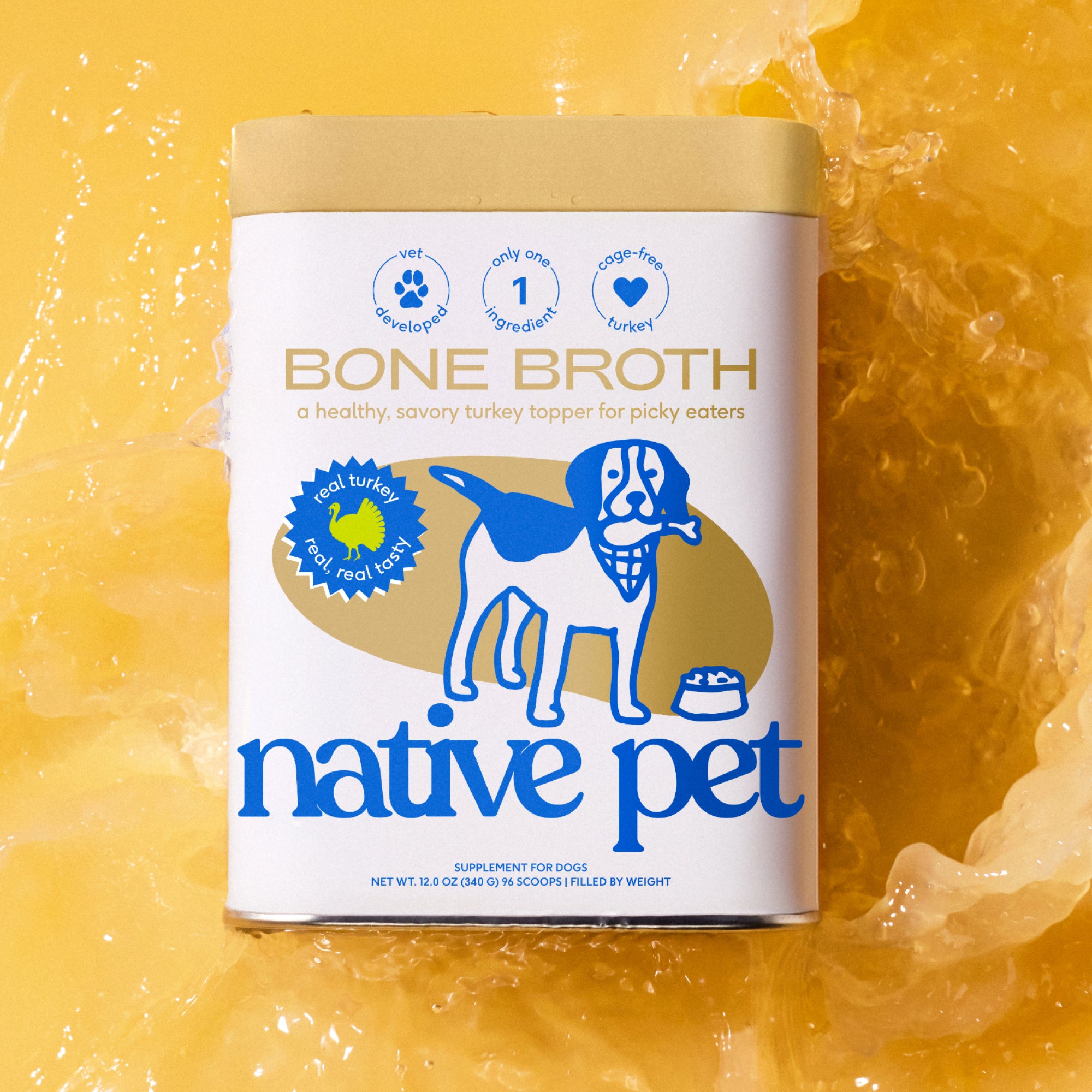 TURKEY BONE BROTH – Native Pet