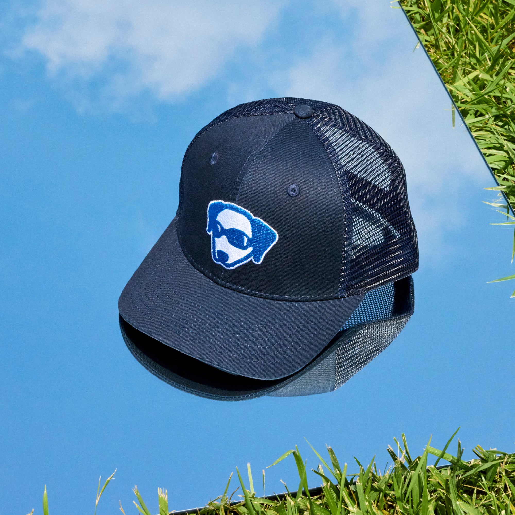 Navy Mesh Hat – Native Pet