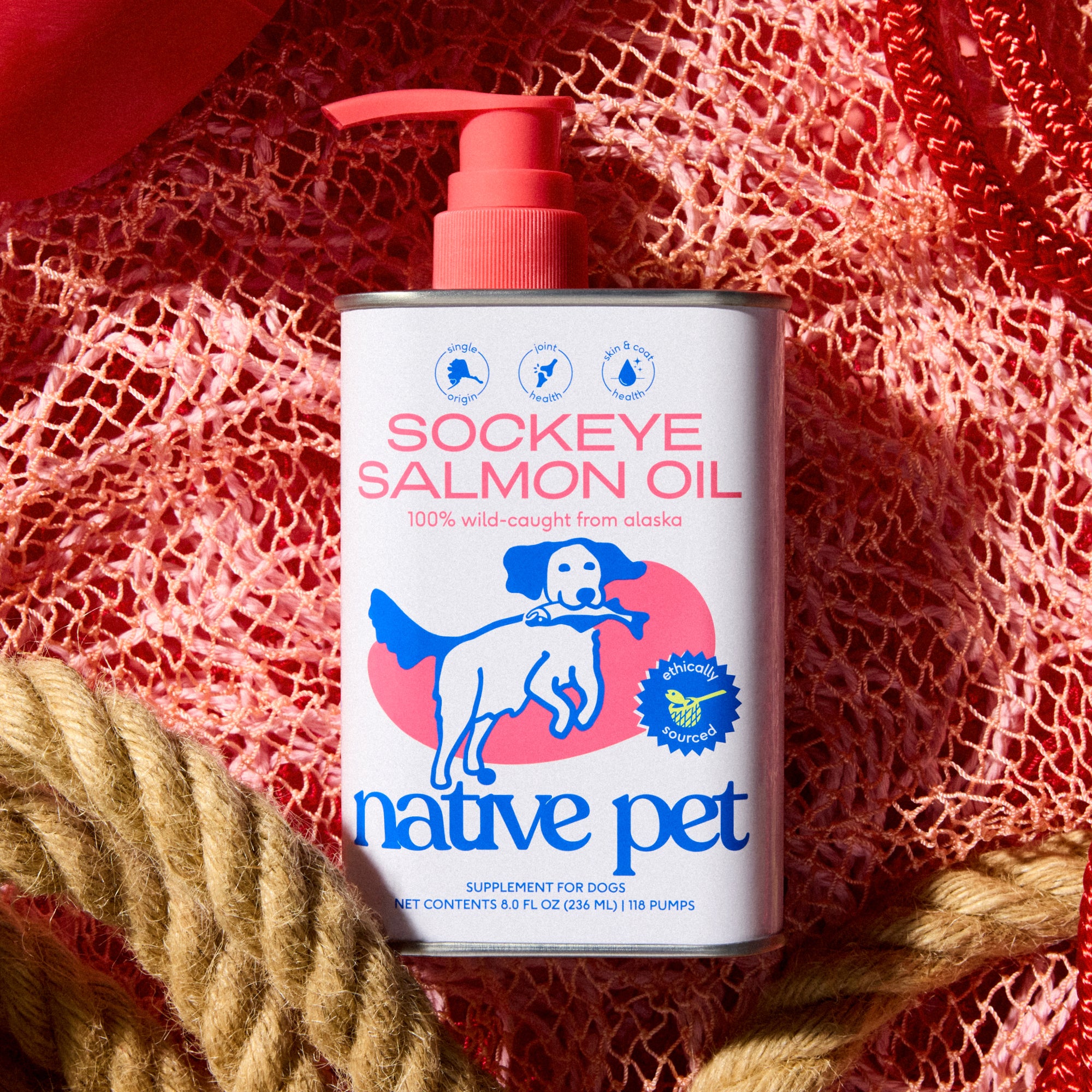 SOCKEYE SALMON OIL – Native Pet